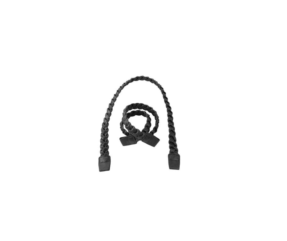 BLACK BRAIDED HANDLES – Versa-Purse